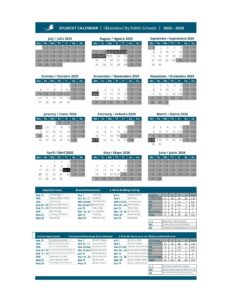 Oklahoma City Public Schools 2025-2026 Calendar | Download